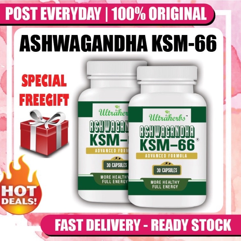 Ksm 66 Ashwagandha ksm66 Herbal Supplement for Better Overall Body ...