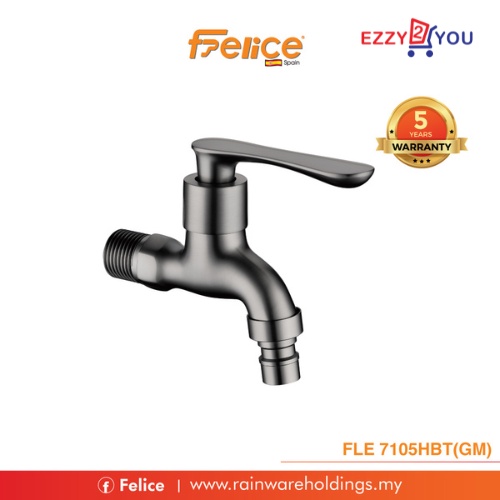 FLE 7105HB/GM : Hose Bib tap (Gun Metal) | Shopee Malaysia