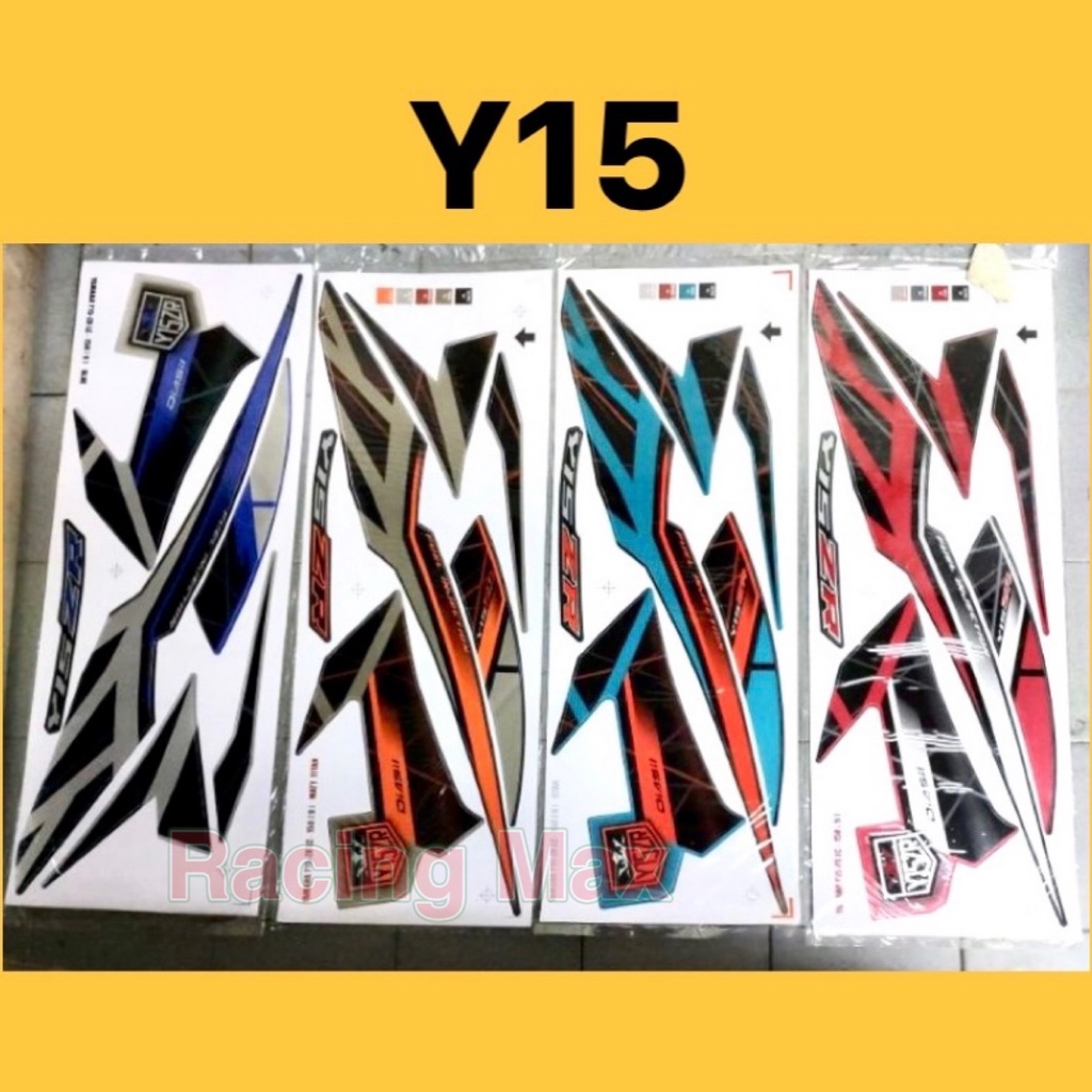 Yamaha Y15 / Y15ZR / LC150 V1 V2 - NEW 2021 (9) Body Sticker BODY SET ...