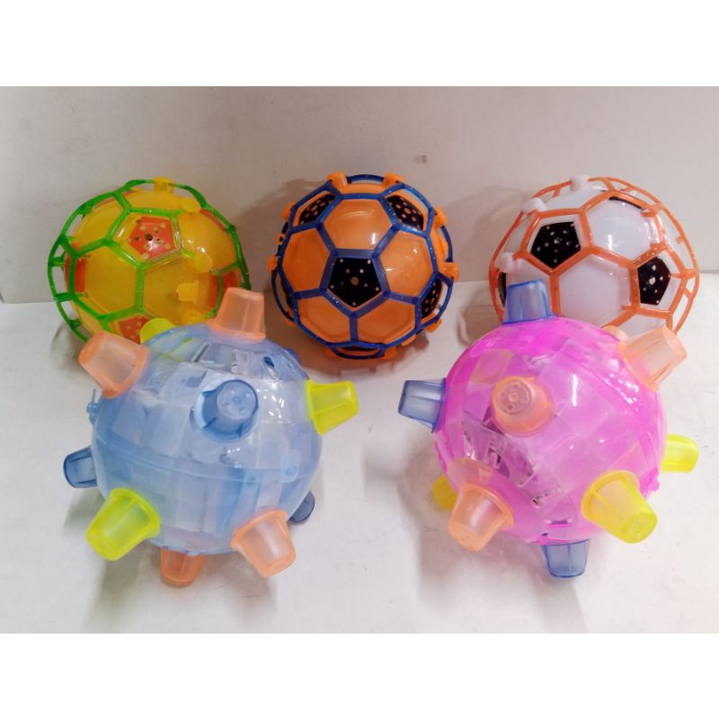 Football LED Light Dancing Ball Flashing ball Jumping Ball Glowing ...