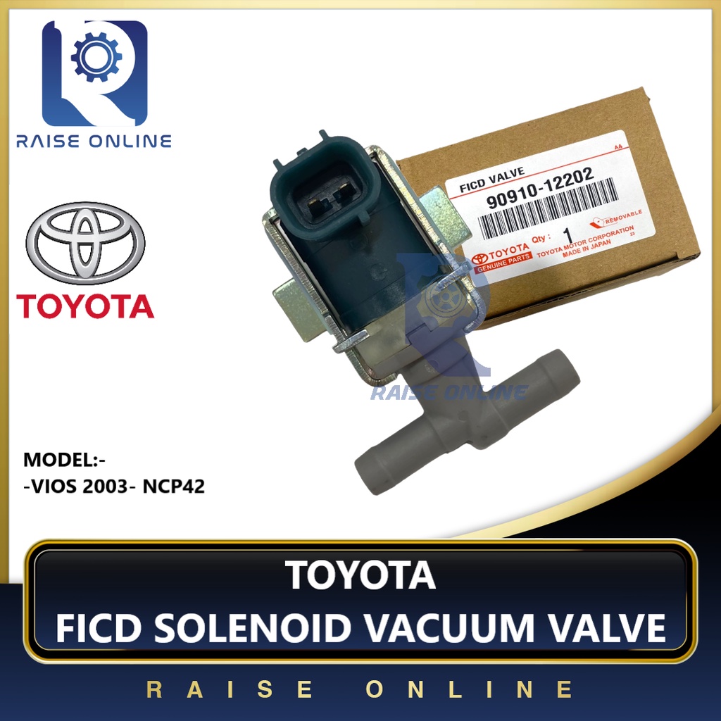ORIGINAL TOYOTA VIOS NCP4 YARIS FICD SOLENOID VACUUM VALVE SWITCH 90910 ...