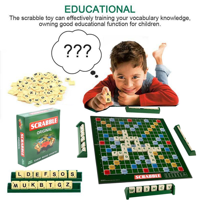 Improve Your Spelling And Critical Thinking Skills With Game Scrabble ...