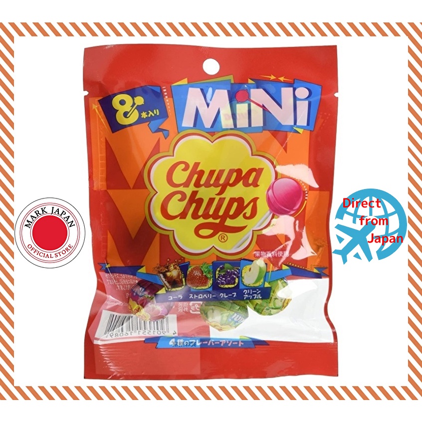 Chupa Chups mini assortment 8 x 8 bags [Direct from Japan] [Made in ...