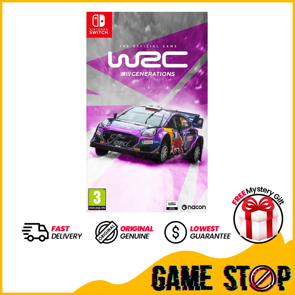 NSW Switch WRC Generations Chinese/English Version (中英文版) | Shopee Malaysia