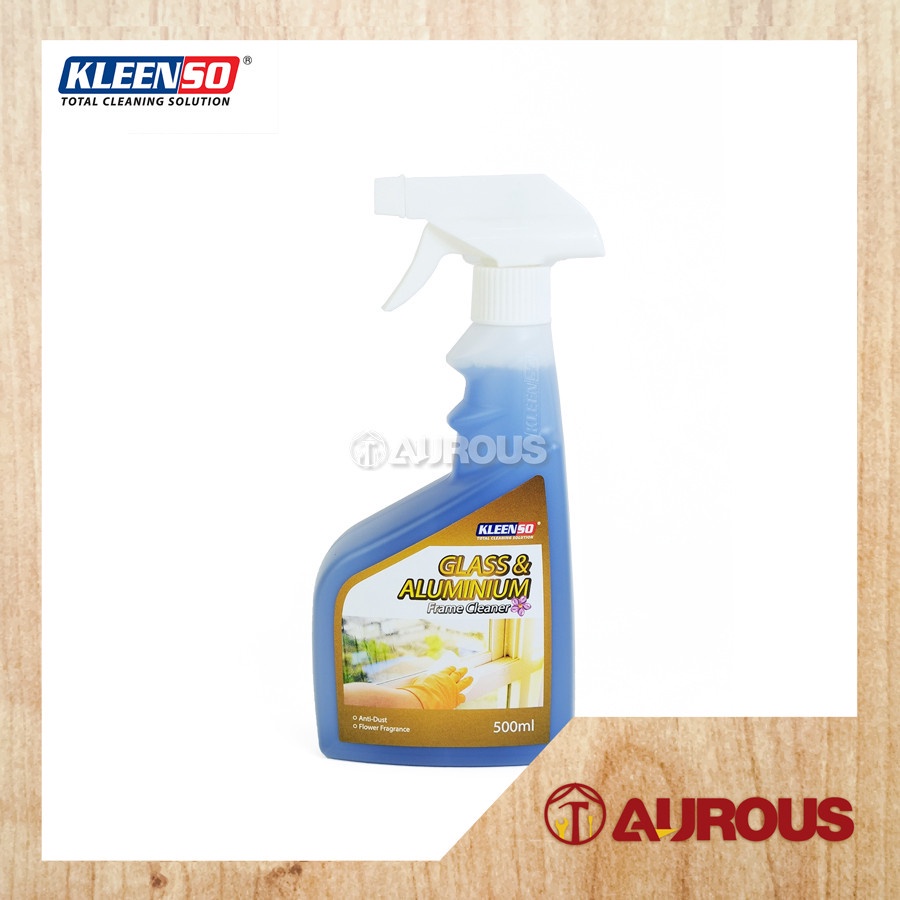 KLEENSO ANTI-DUST FLOWER FRAGRANCE GLASS & ALUMINIUM FRAME CLEANER ...