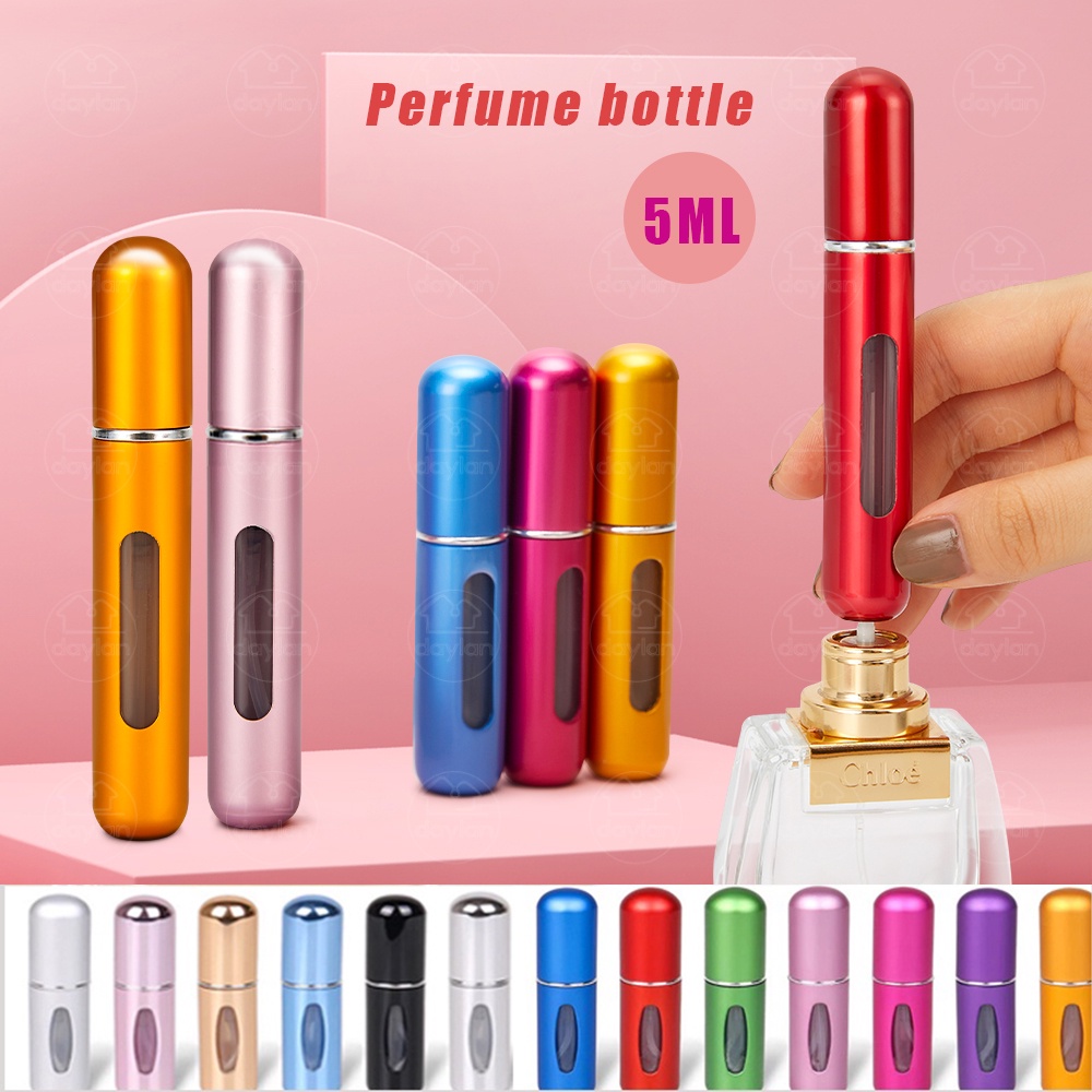 5ml Mini Spray Bottle Perfume Refill Refillable Portable Perfume Bottle ...