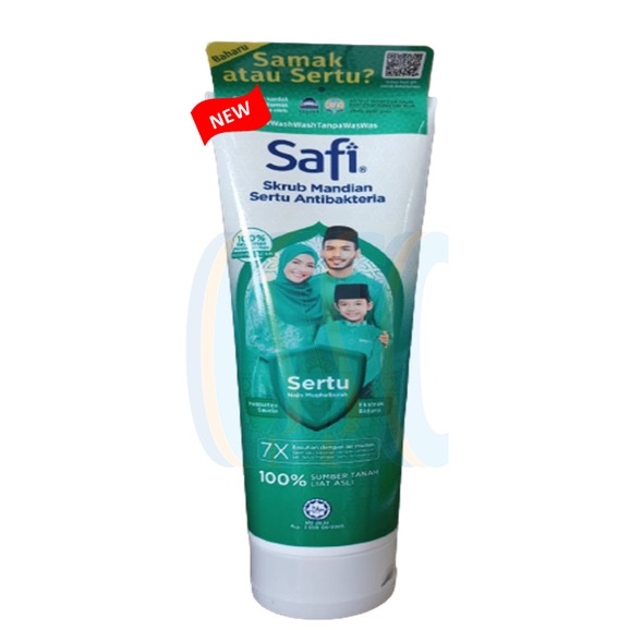 Safi Antibacterial Scrub Sertu Samak 300g | Shopee Malaysia
