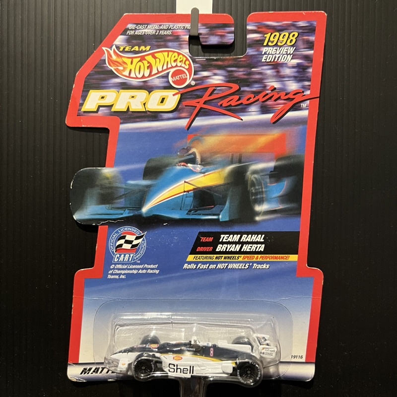 Hot Wheels Reynard 97L #8 Shell Bryan Herta Team Rahal Basic Pro Racing ...