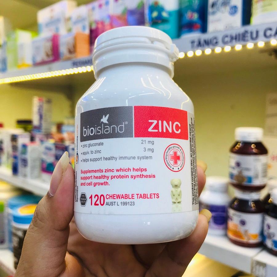 [Genuine] Bioisland Zinc Chewable Tablets for Children 120 Tablets ...