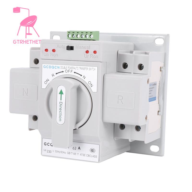 Dual Power Automatic Transfer Switch 2P63A Switch Gear Switch Cb Class ...