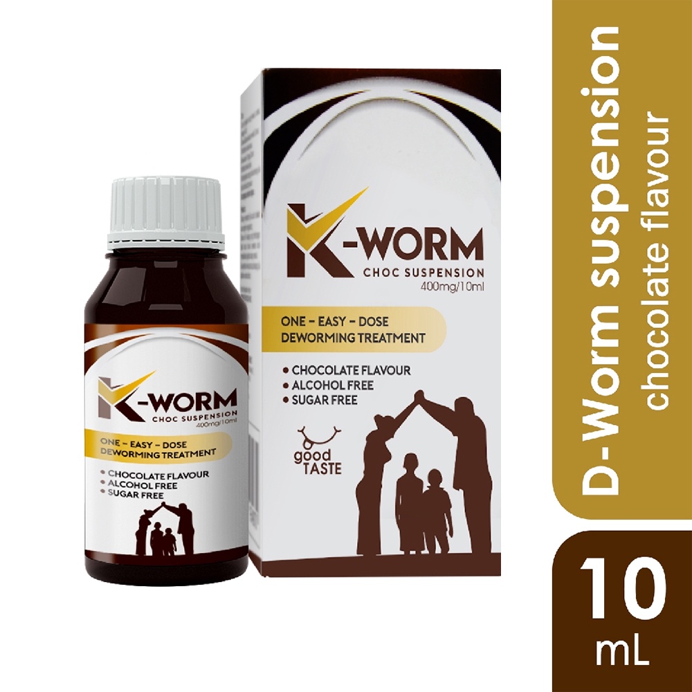 Alpro Pharmacy Exclusive - K-WORM Deworm Suspension Ubat Cacing ...