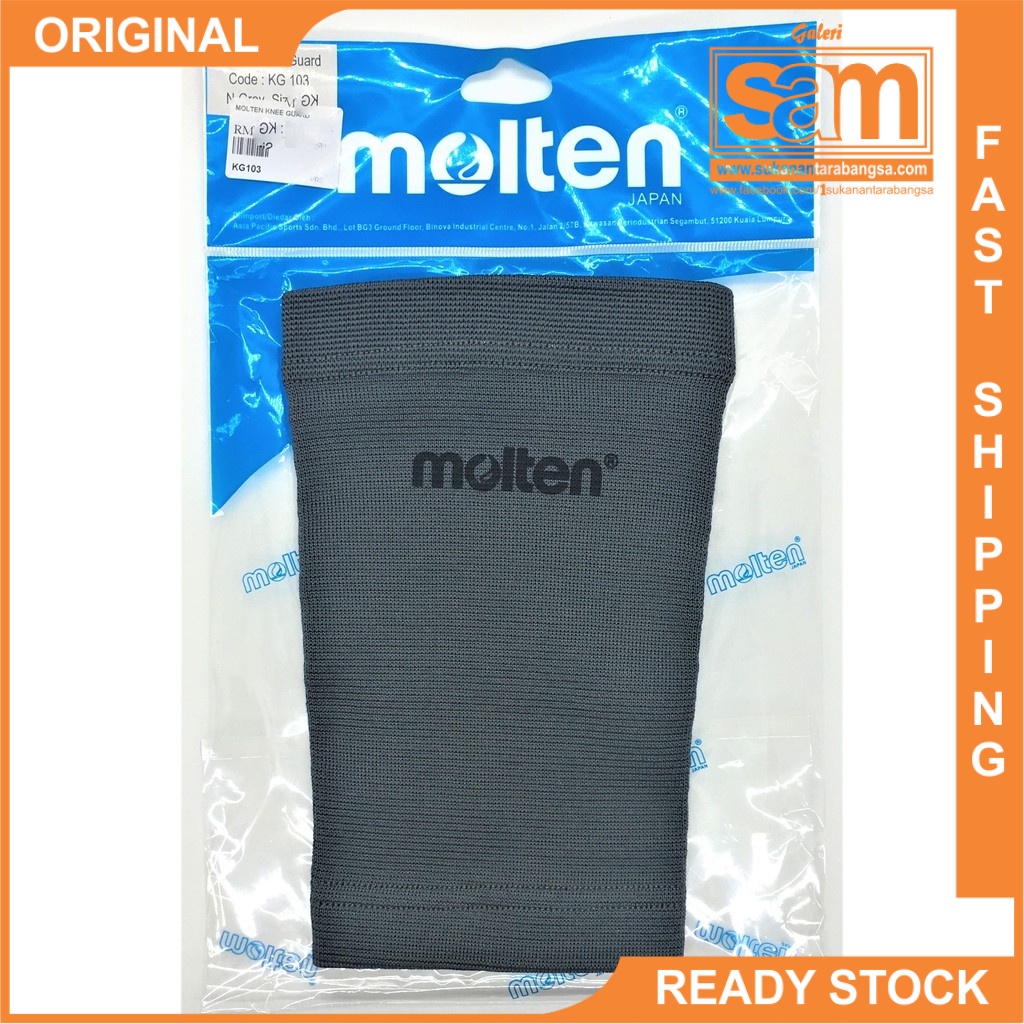 PELINDUNG LUTUT MOLTEN KG103 KNEE SUPPORT / GUARD (1 PAIR) | Shopee ...