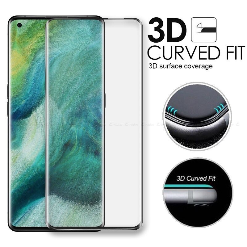 OPPO RENO 4 PRO / RENO 5 PRO / RENO 6 PRO 3D CURVE FULL GLUE Tempered ...