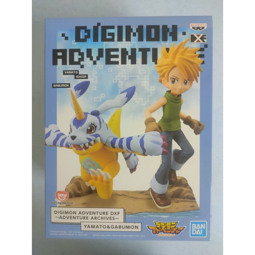 DIGIMON ADVENTURE DXF ADENTURE ARCHIVES '' YAMATO & GABUMON'' | Shopee ...
