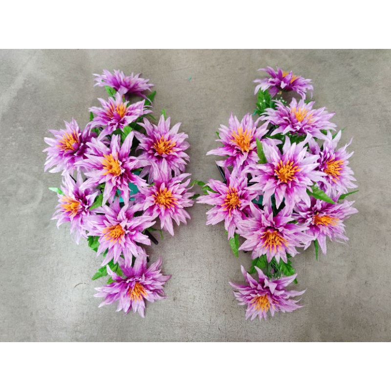 Bunga gantung hiasan dinding/Artificial flower wall art decoration ...