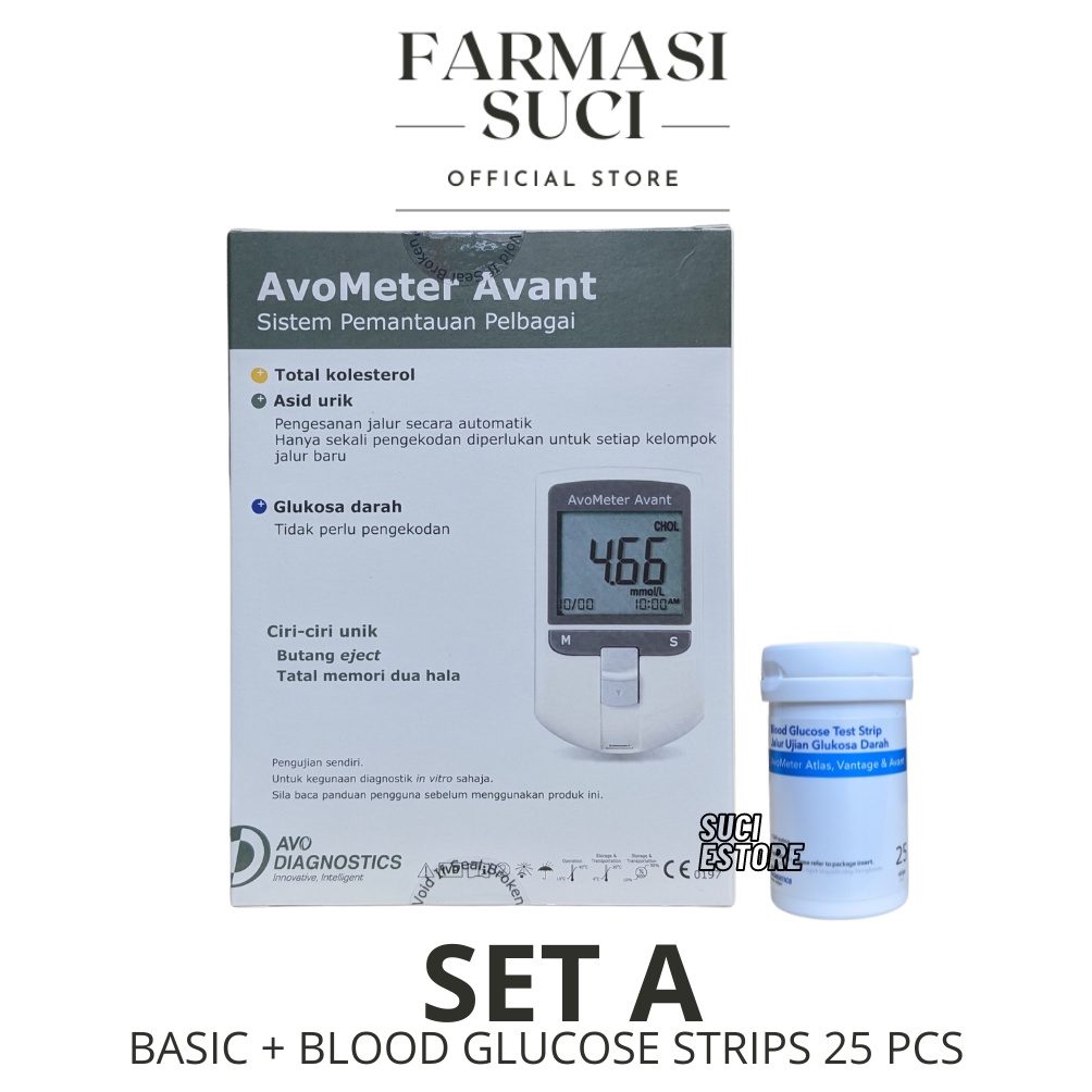 AvoMeter Avant Multi-Monitoring System - Total Cholesterol, Uric Acid ...