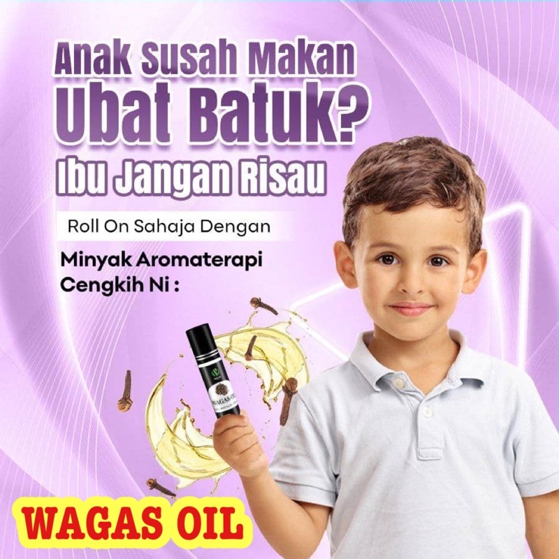 🔥WAGAS OIL 🔥 MINYAK CENGKIH AROMATERAPI - minyak rawat batuk pernafasan ...