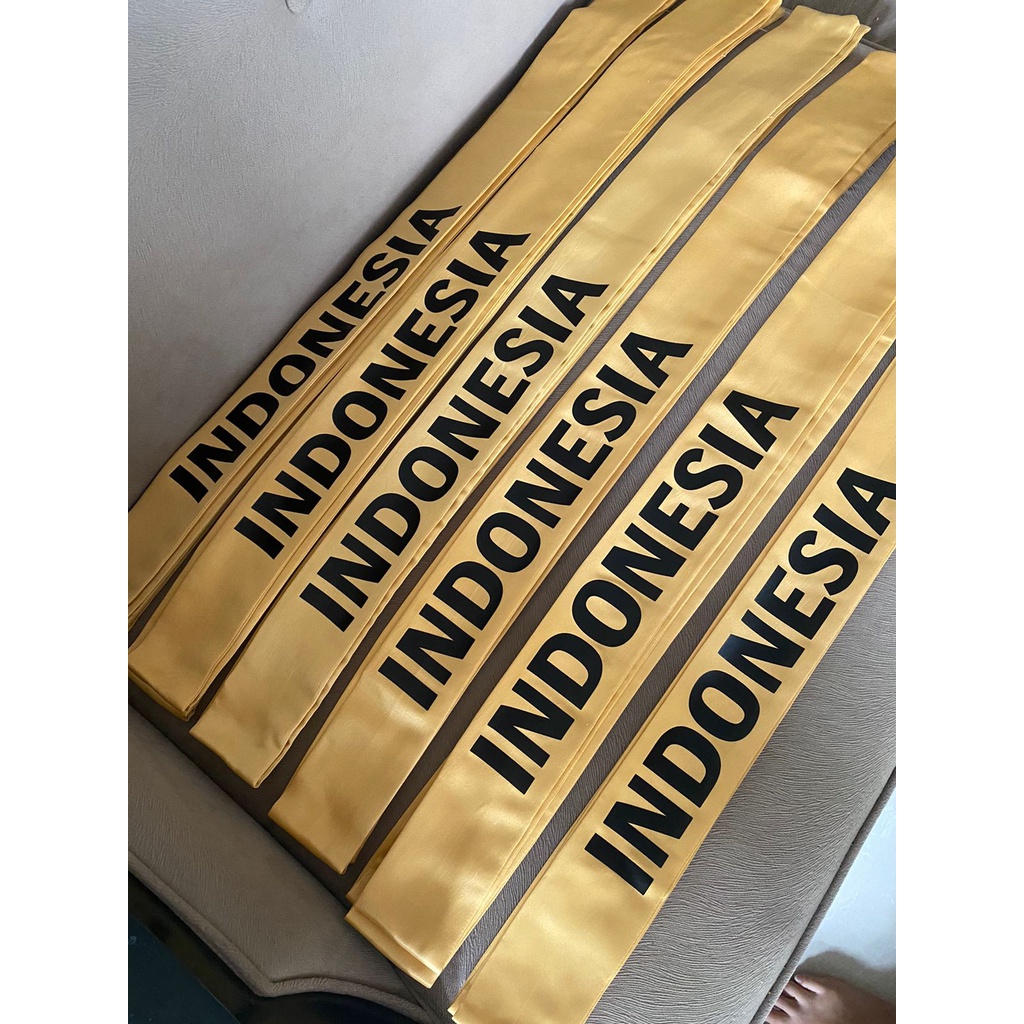 Miss Grand International State Sash (MGI) | Shopee Malaysia