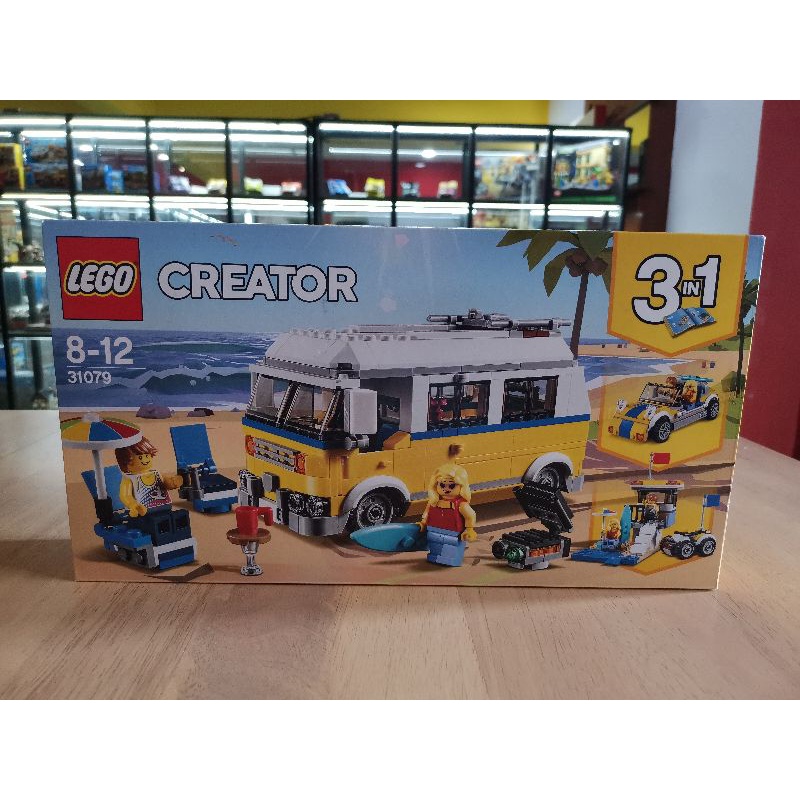 [BOB] 31079 Original LEGO Creator Sunshine Surfer Van New MISB | Shopee ...