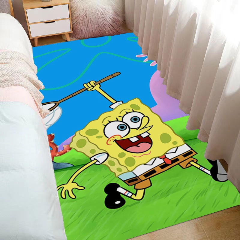 Floor Mat Cartoon Spongebob Squarepants Bedside Carpet Cute Same Style ...
