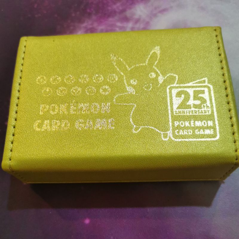 Pokemon TCG : TCG accessories 25th anniversary Gold metal damage ...