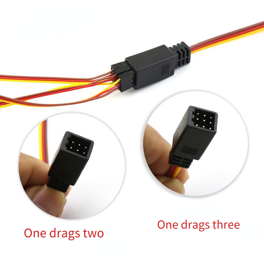 Three In One Cable Esc Power Supply External Wiring Jst For 1/10 Rc ...