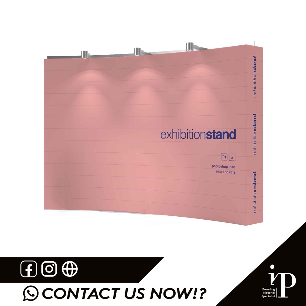 POP UP BACKDROP DISPLAY INCLUDE PRINTING WITH ECO SOLVENT WHITE STICKER ...