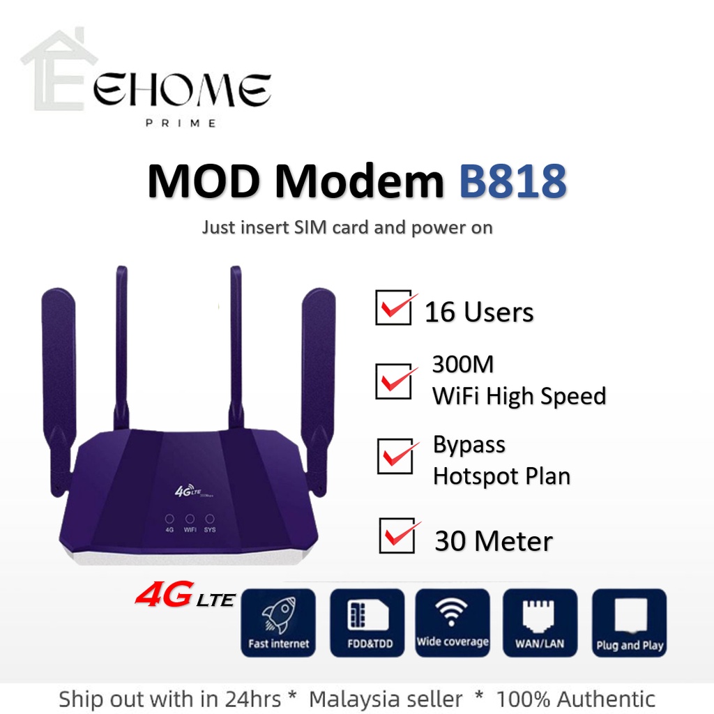 READY🔥WiFi Router Modem CPE B818 Modified Unlimited Hotspot 4G LTE ... READY🔥WiFi Router Modem CPE B818 Modified Unlimited Hotspot 4G LTE ...