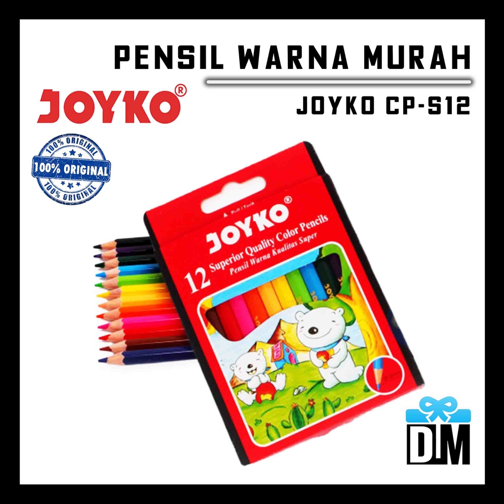 Joyko Colored Pencils Strong Coloring Color Pencils Superior Quality ...