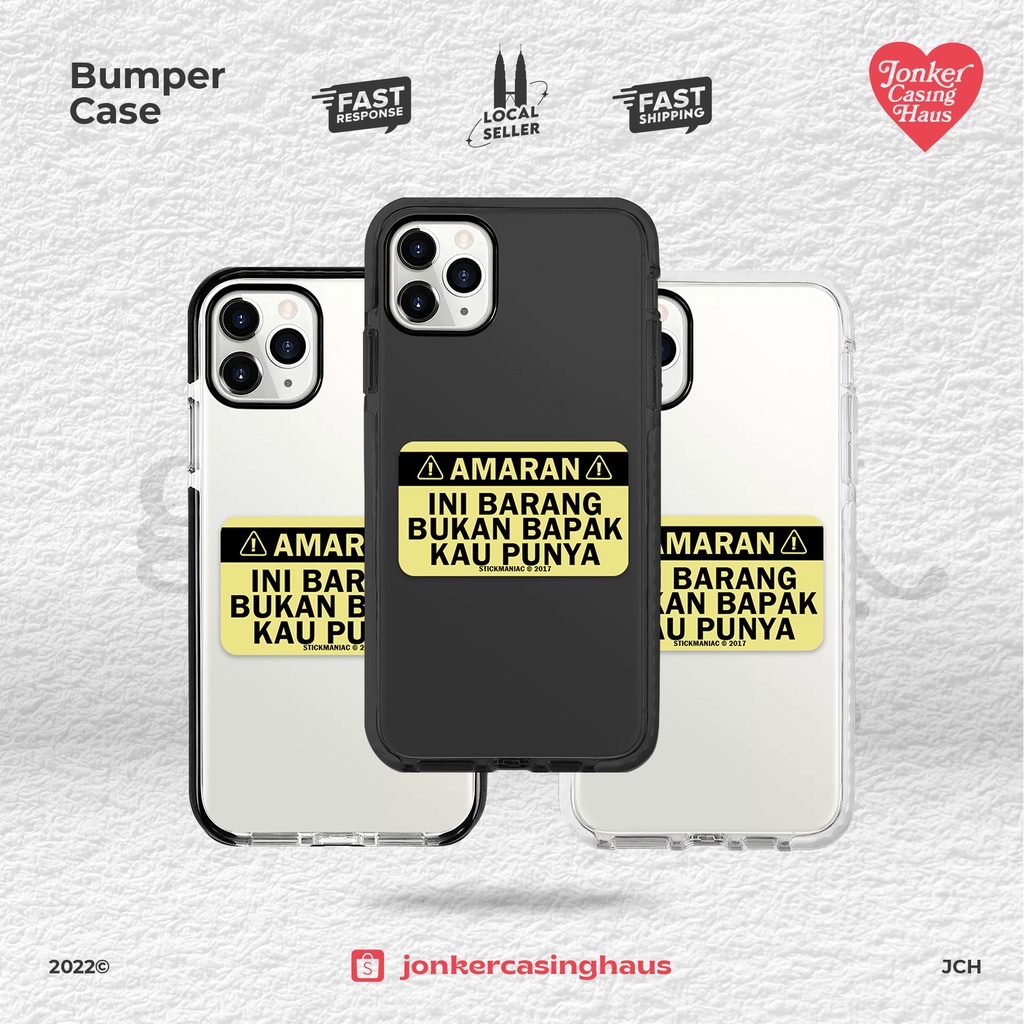 AMARAN COLLECTION (MEMES STICKER SERIES) Bumper Case Casing IP 6 until ...