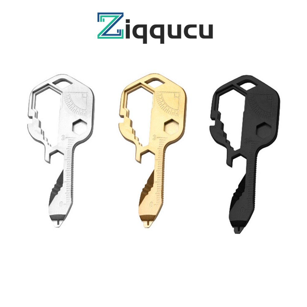 ZIQQUCU Multi-Tool Key 24 in 1 Multifunctional Pendant Wrench Keys with ...