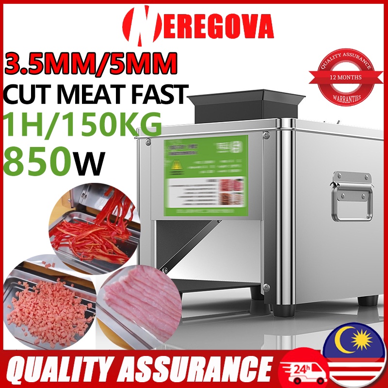 Ready Stock🚚Electric Slicer Commercial Automatic Meat Cutting Machine ...