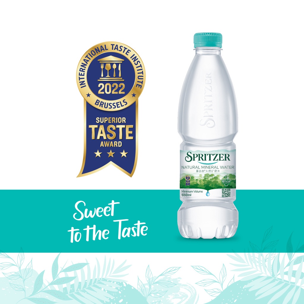 Spritzer Natural Mineral Water (250ML X 24) | Shopee Malaysia