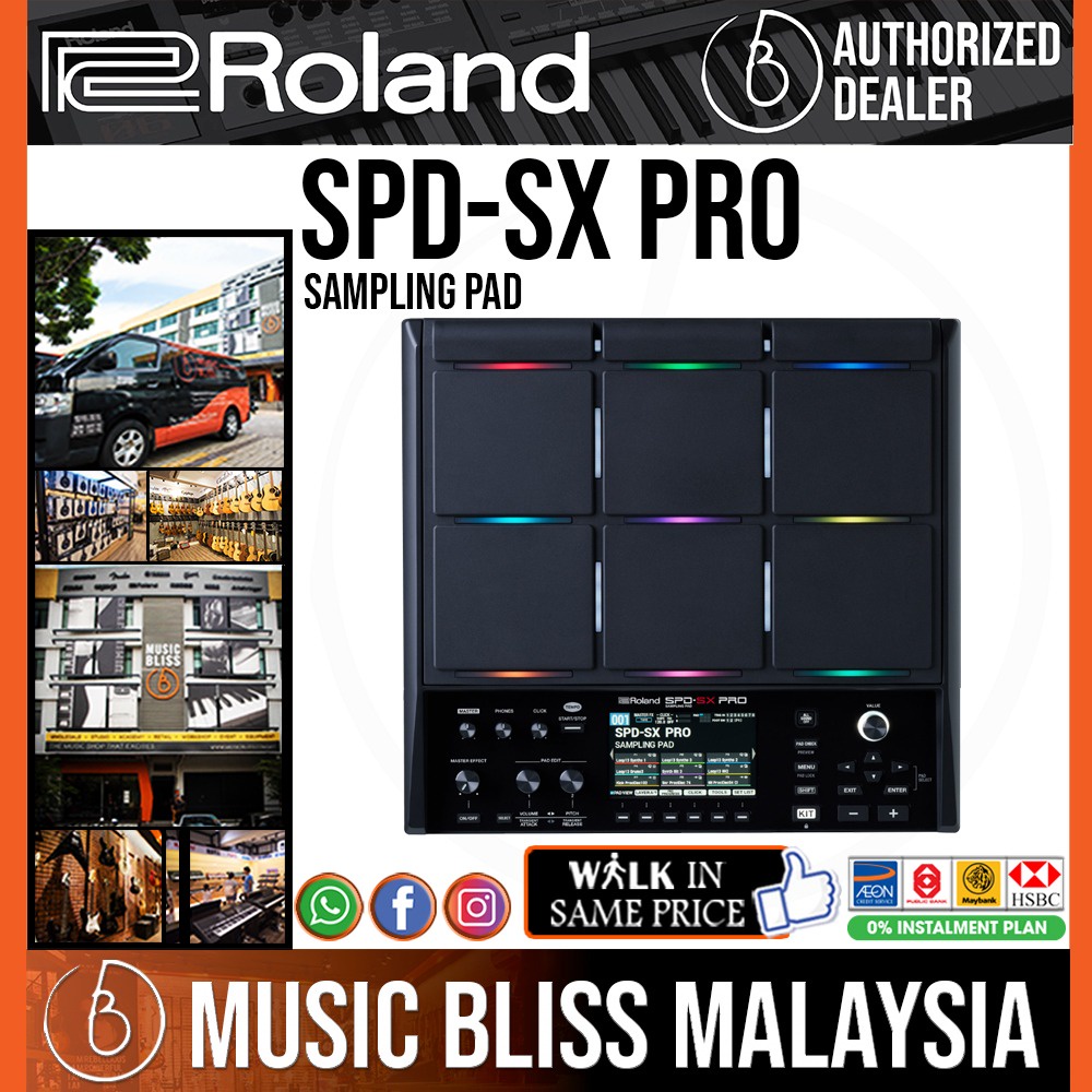 Roland SPD-SX Pro Sampling Pad (SPDSX) | Shopee Malaysia