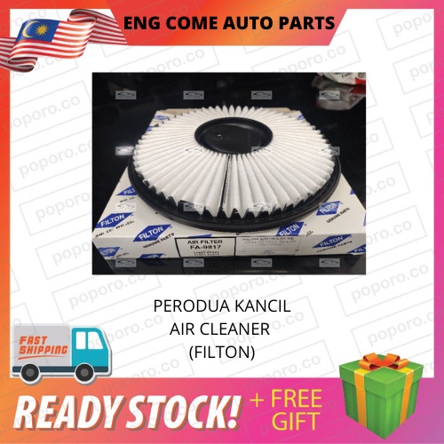 PERODUA KANCIL 660 850 AIR CLEANER (FILTON) (FA 9817) (17801-87214 ...