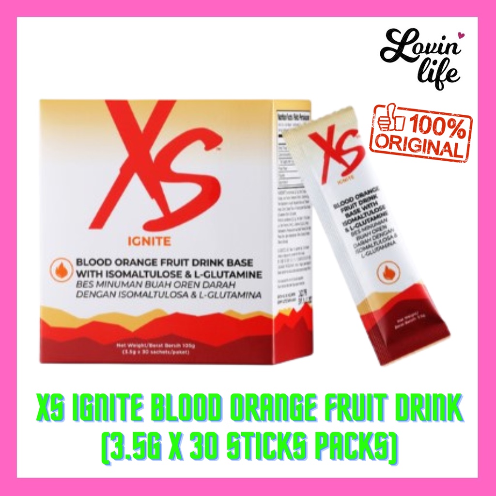 🔥READY STOCK🔥PLATINUM SELLER XS Ignite Blood Orange Fruit Drink Base ...