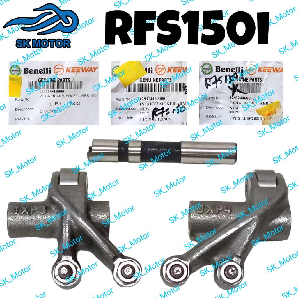 Benelli RFS 150 i / 150S 150 S Original Rocker Arm Intake Exhaust ...