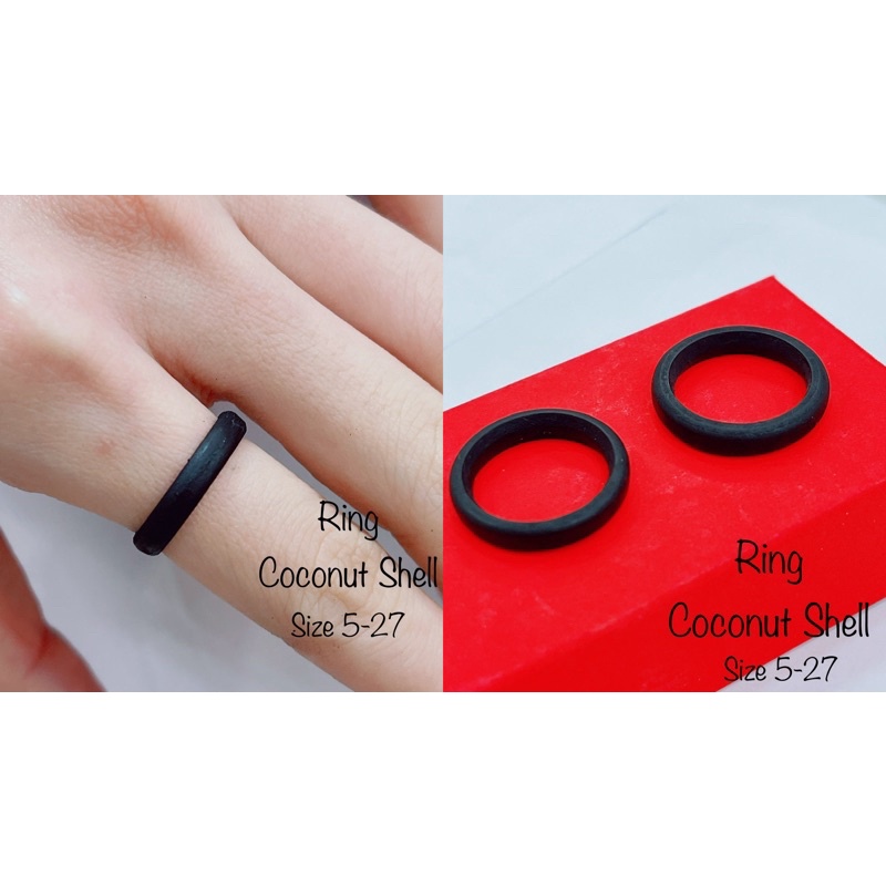 Coconut Ring. Cincin Buah Kelapa. 椰壳介指 | Shopee Malaysia