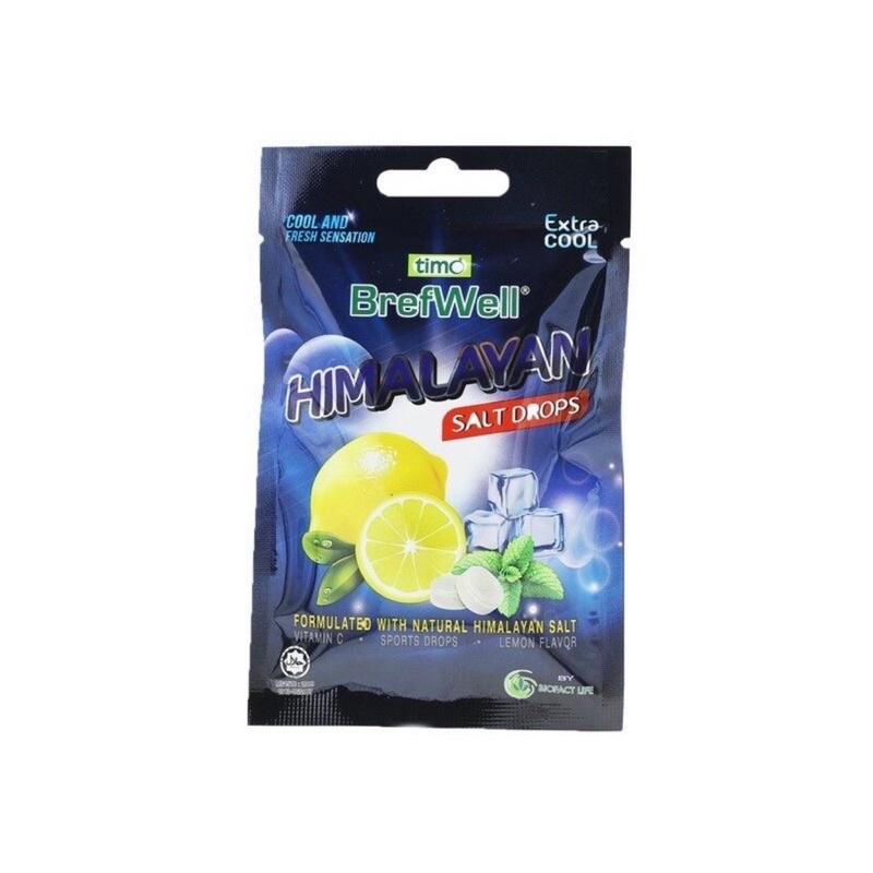 Timo Brefwell Himalayan Salt Drops Vitamin C Lemon Flavour 15g | Shopee ...
