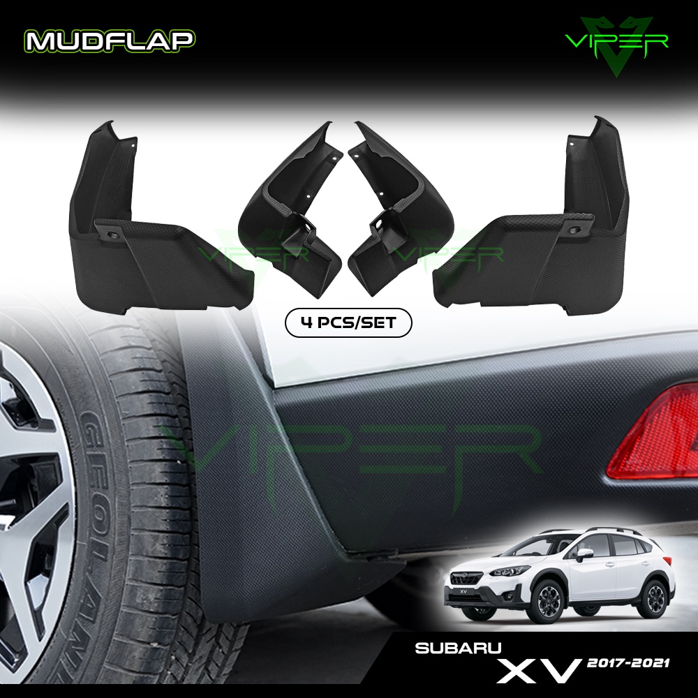 Subaru XV 2017 - 2022 Rubber Mudflap Mudguard Splash Guard Fender Mud ...