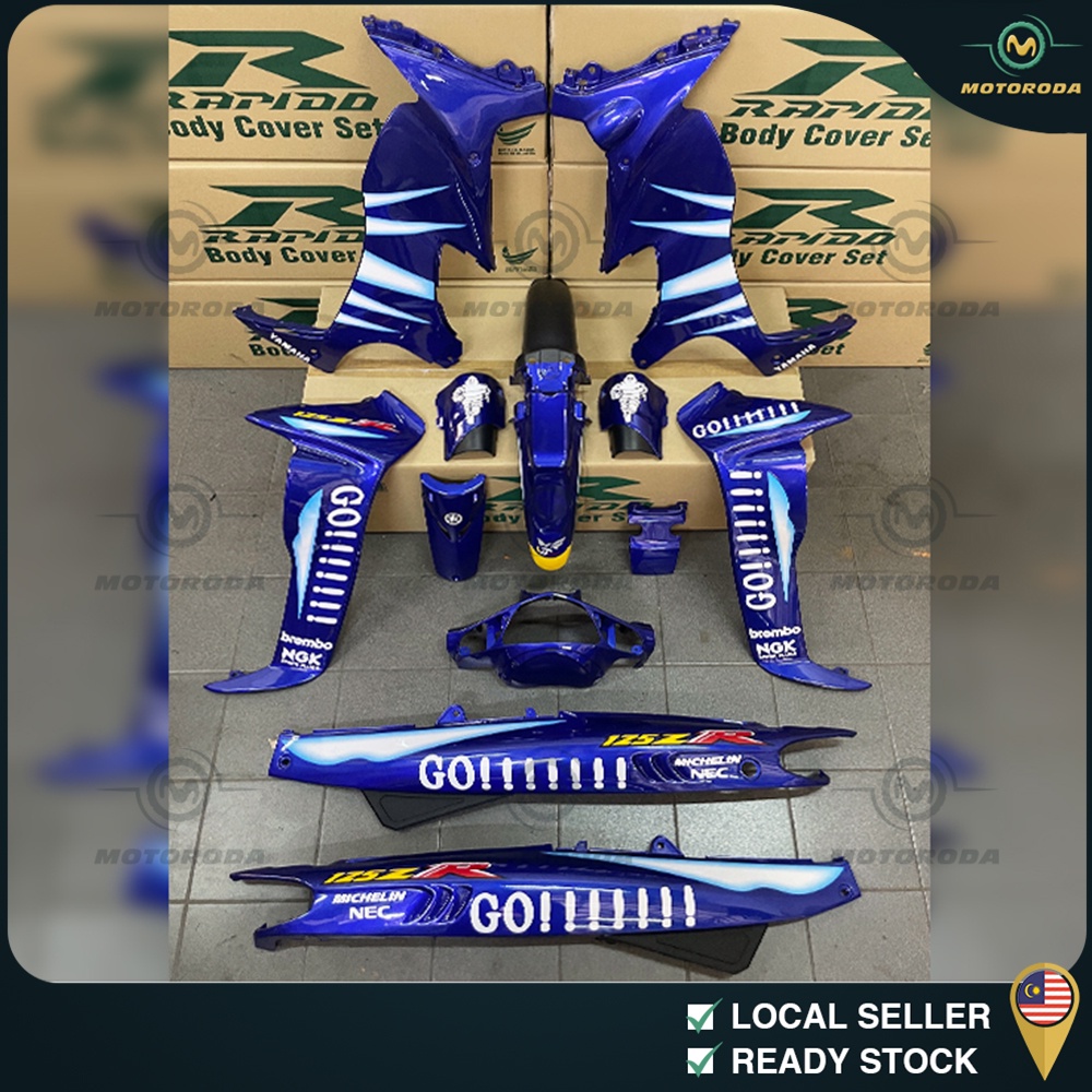 Rapido Cover Set Assembly Y125ZR GO , VR46, MOVISTAR Blue Series ...