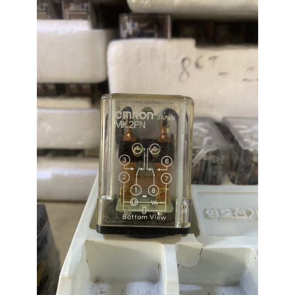 Good quality 220v 8-pin round glass relay | Shopee Malaysia