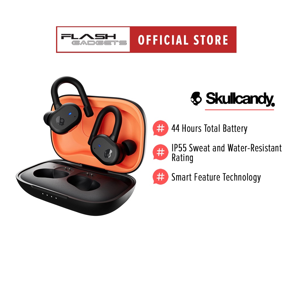 Skullcandy Push Active True Wiresless Sport Earbuds | 1 Year Skullcandy ...