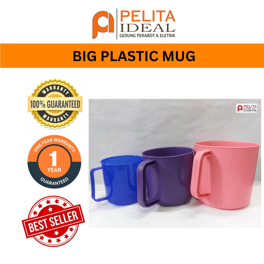 KITCHEN BIG PLASTIC MUG / KOLEH PLASTIK / KOLEH TEH TARIK / KOLE CAWAN ...