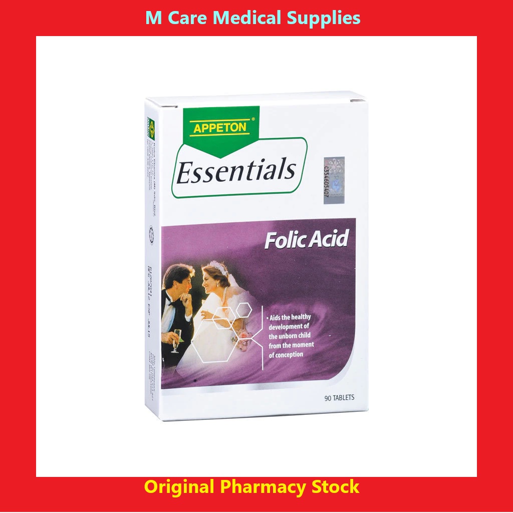APPETON ESSENTIALS FOLIC ACID 90 tablets | Shopee Malaysia