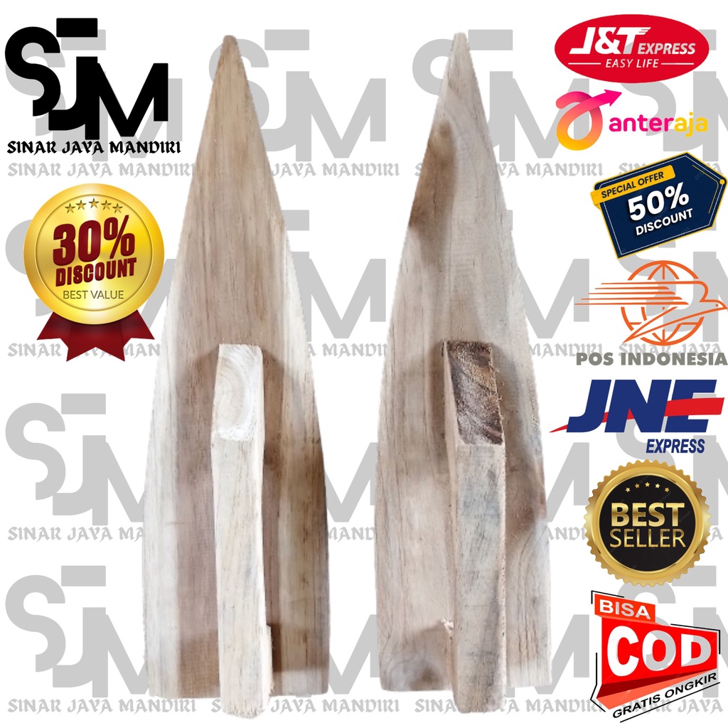 KAYU Taper Teak Wood TROWEL/Wood TROWEL/Wood Rub/Teak Wood Break ...