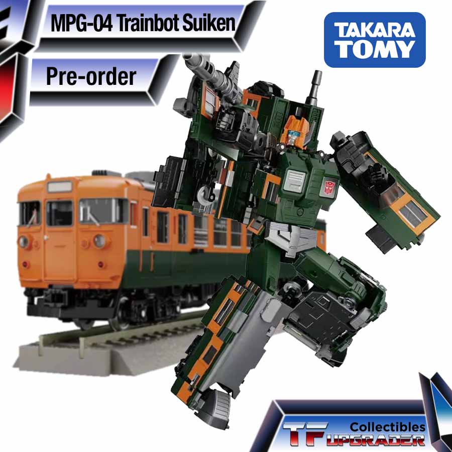 [Pre-order] Takara Tomy Transformers Masterpiece MPG-04 Trainbot Suiken | Shopee Malaysia