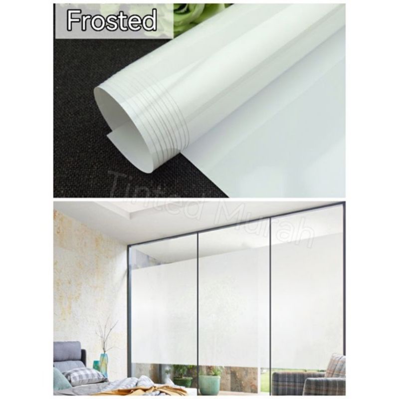 🔥HOT SALES 🔥 Frosted Window Sticker Glass Sticker Pure Frosted Film ...