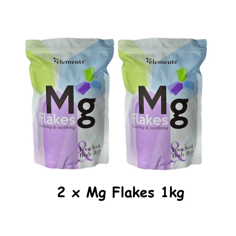 2x1kg Elementz Magnesium Flakes | Shopee Malaysia