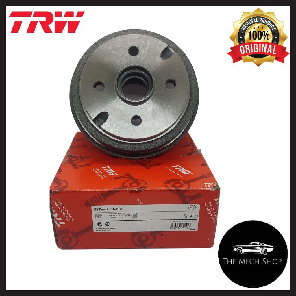 (100% Original) TRW Perodua Kelisa Kenari Viva Rear Brake Shoe Drum ...